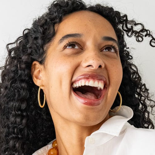 Michele Twisted Rope Hoop Earrings Brass – INK+ALLOY, LLC