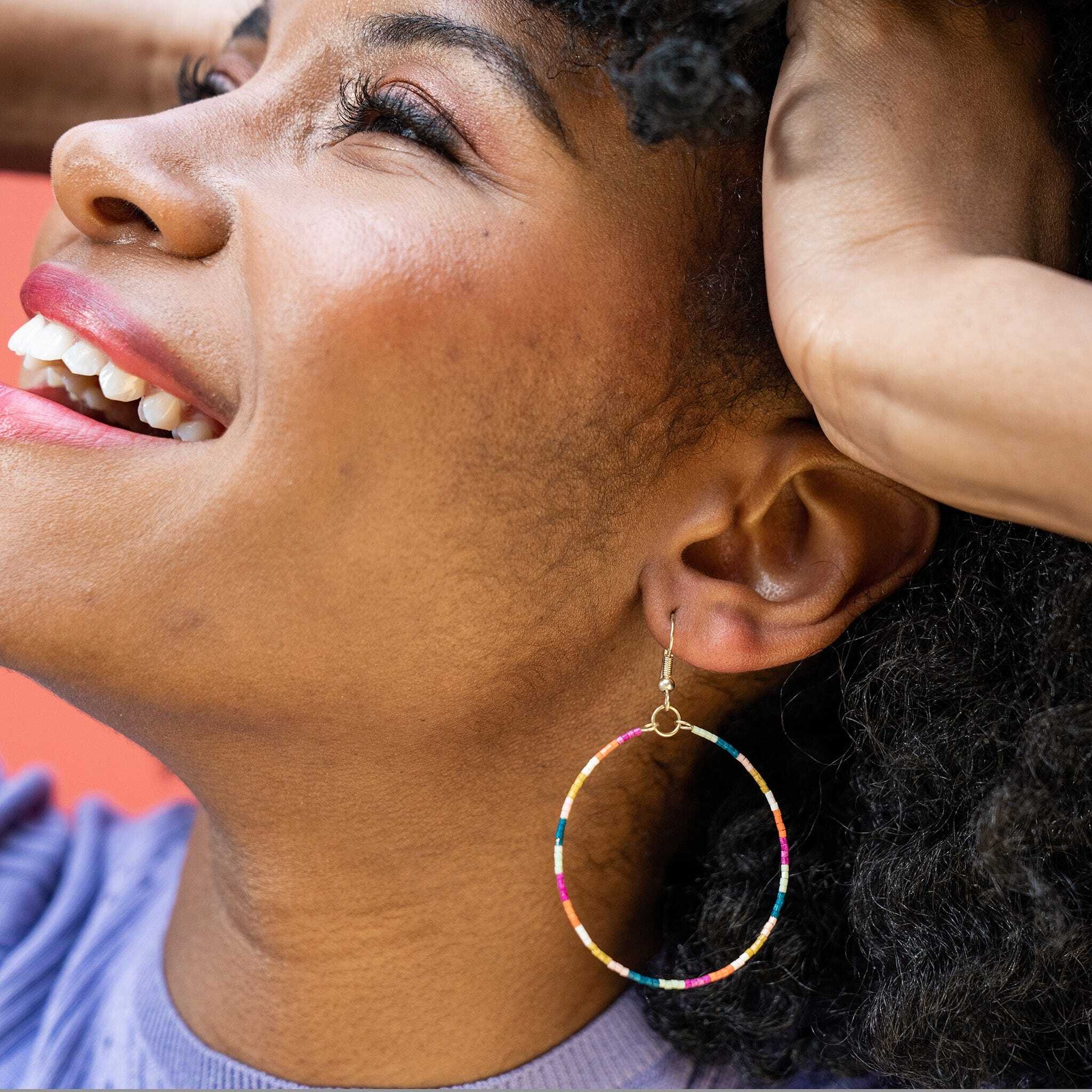 Handmade Hoop Earrings - INK+ALLOY – INK+ALLOY, LLC