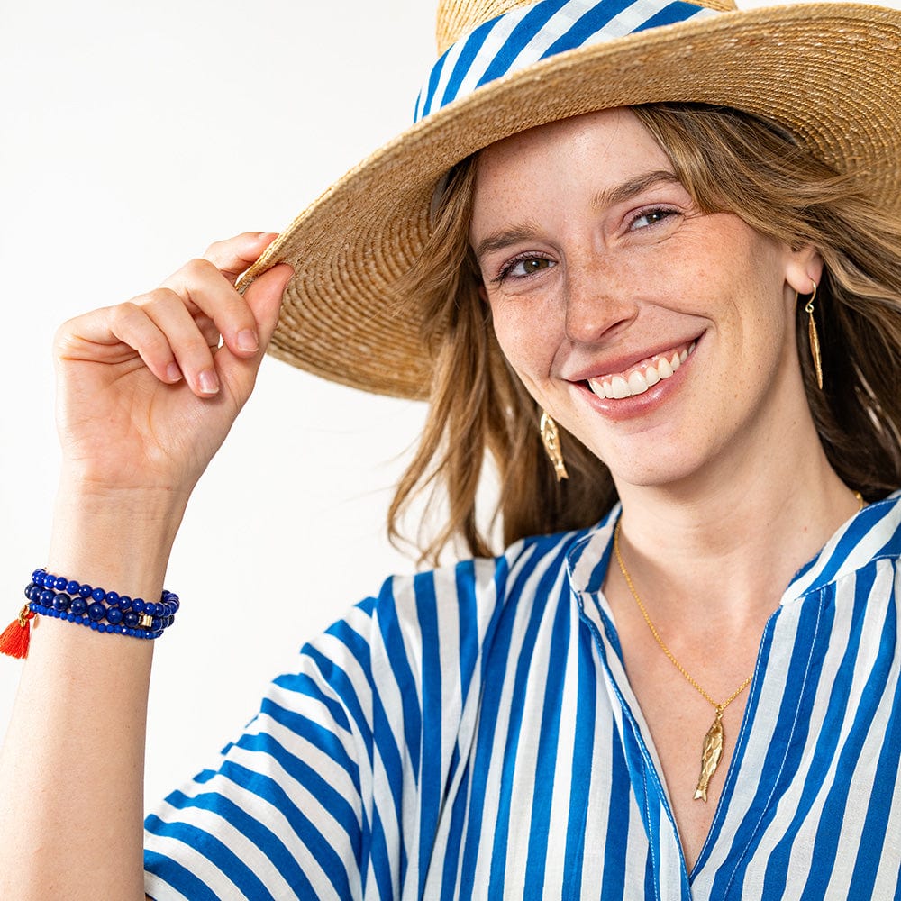 Sally Fish Dimensional Necklace Brass – INK+ALLOY, LLC